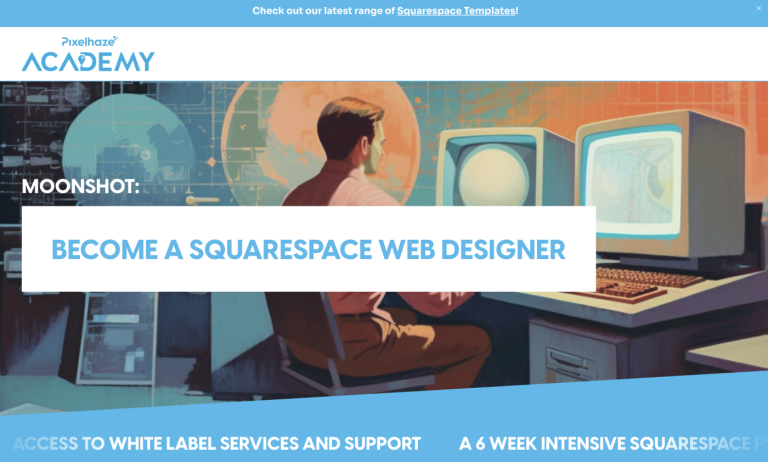 Pixelhaze Academy – Become Square Space Web Designer Download